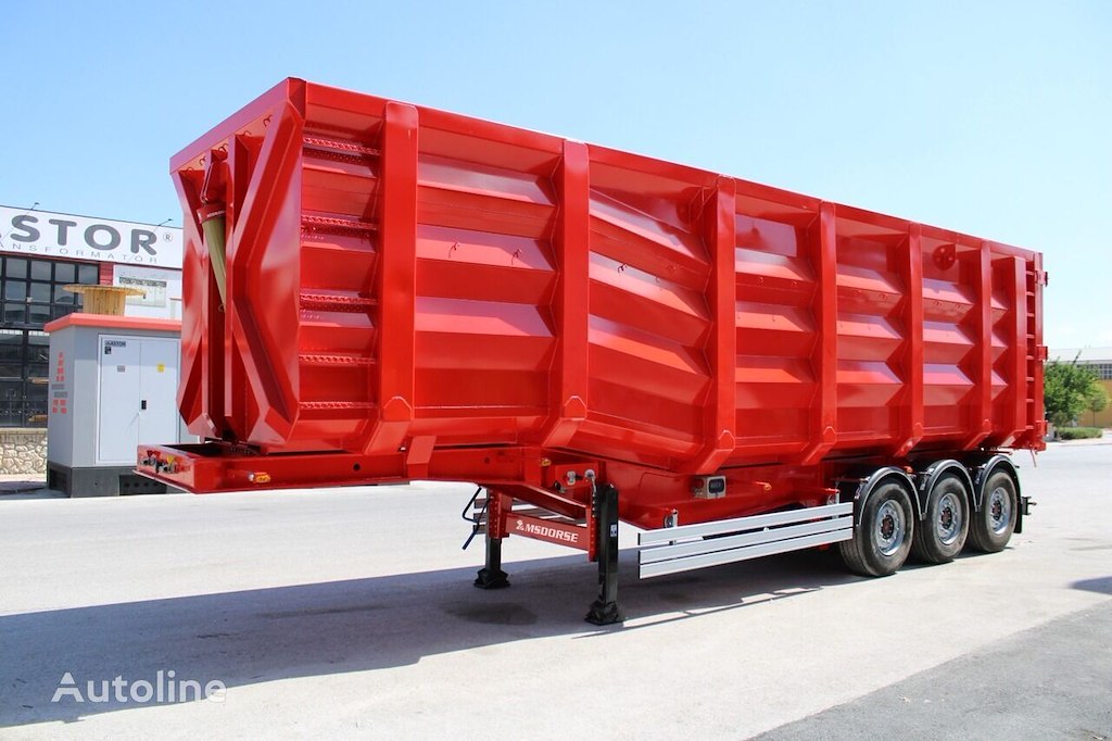 55m³ SCRAP TIPPER poluprikolica za prevoz metalnog otpada