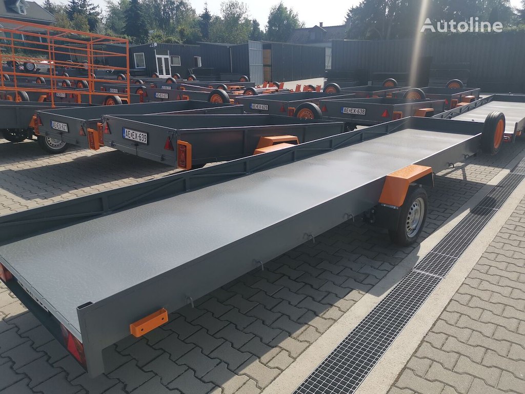 Nova Orange Új hosszúanyag szállító utánfutó (130x600 cm) 750 Kg prikolica sa ravnom platformom