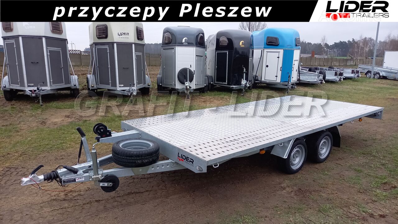 Nova Niewiadów BR-077a WYPRZEDAŻ przyczepa 450x210cm, Mars, laweta płaska, blac prikolica autotransportera