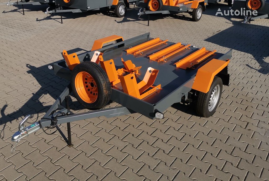 Nova Orange Új motorszállító utánfutó (150x220 cm) prikolica za motocikle
