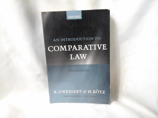 Comparative law Zweigert Kotz