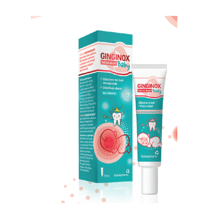 Ginginox Baby gel za desni 20ml