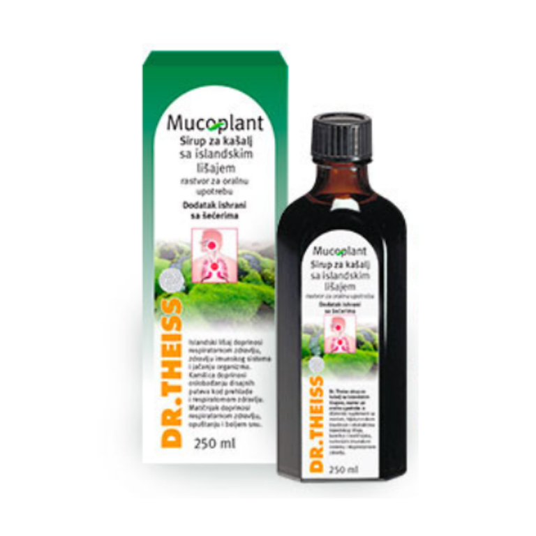 Mucoplant sirup islandski lišaj 250ml