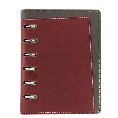 AGENDA CAPITOL A6 SPIRALA BURGUNDY