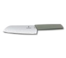 Nož VICTORINOX kuhinjski santoku zeleni