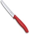 Nož VICTORINOX kuhinjski klasik reckavi crveni 11cm