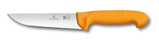 Nož SWIBO mesarski žuti 16cm