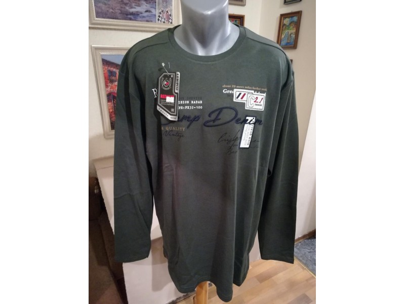 Novi muski pamucni duks Redway Zeleni 3XL Novo