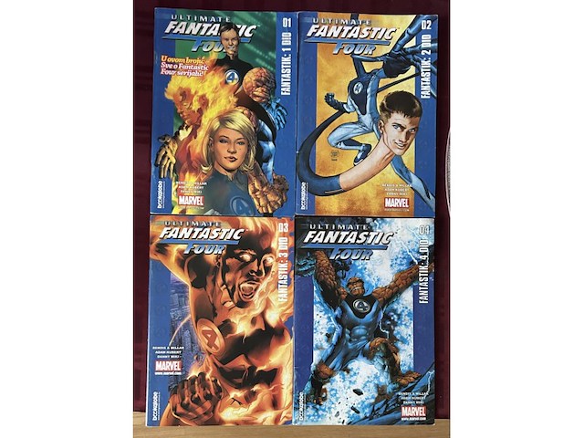 Ultimate fantastic four 1-4