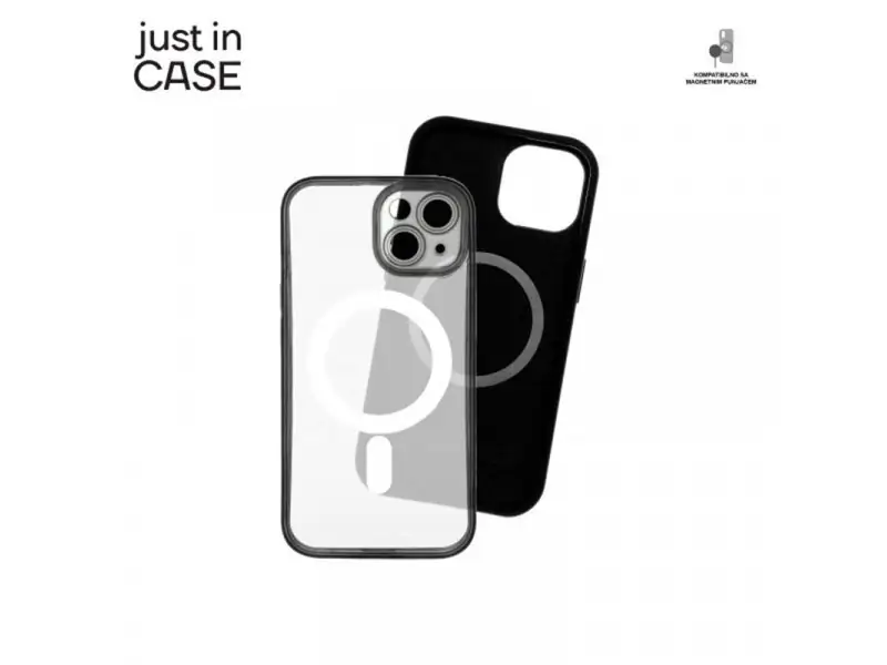 JUST IN CASE 2U1 EXTRA CASE MAG MIX PLUS PAKET CRNI ZA IPHONE 15