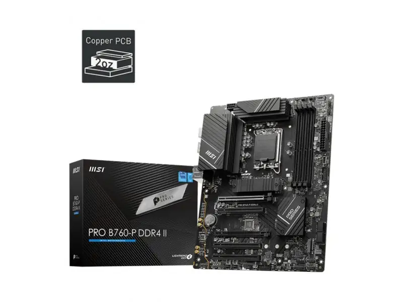 MSI PRO B760-P DDR4 II MATIČNA PLOČA