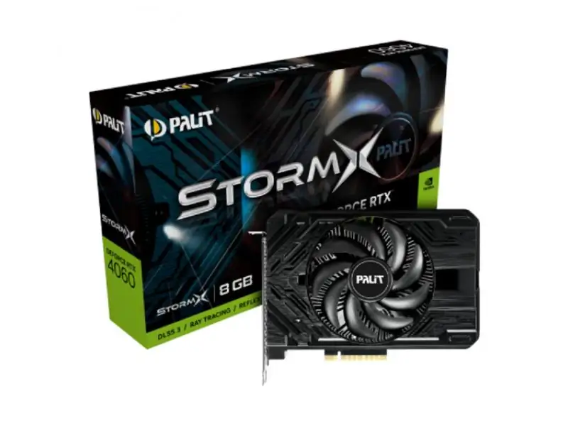 PALIT GEFORCE RTX4060 STORMX (NE64060019P1-1070F) GRAFIČKA KARTICA 8GB GDDR6 128BIT