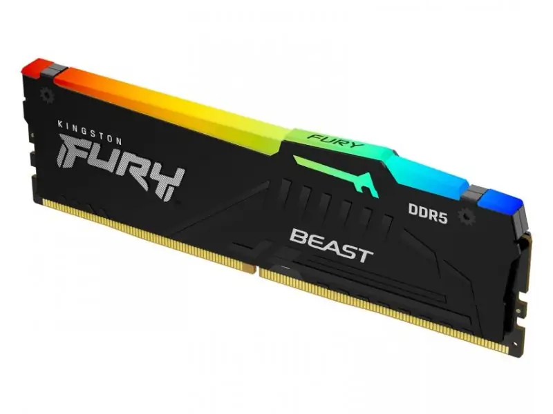 KINGSTON DIMM DDR5 32GB 6000MT/S KF560C40BBA-32 FURY BEAST RGB XMP