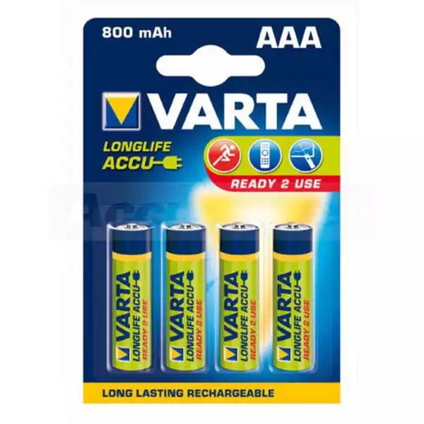 PUNJIVA BATERIJA VARTA READY TO USE HR3 800MAH AAA 1/2