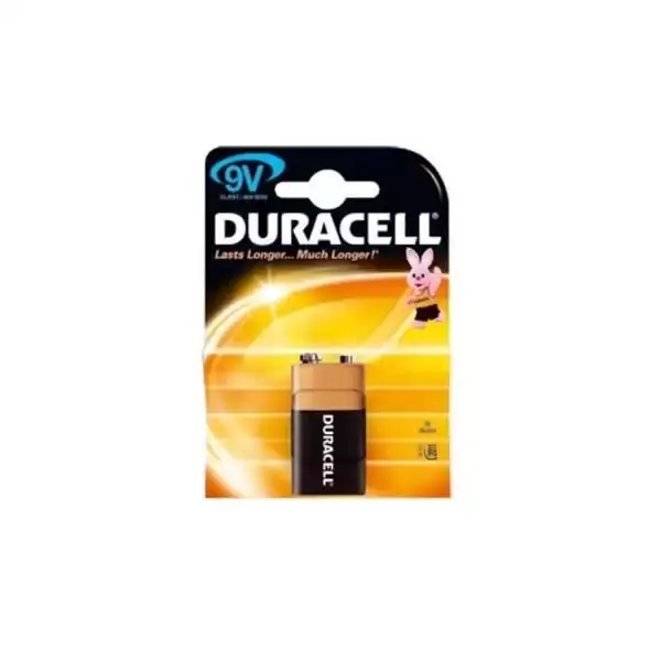 BATERIJA DURACELL BASIC 9V, NEPUNJIVA