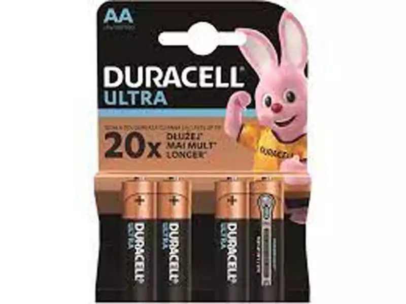 BATERIJA DURACELL OPTIMUM AA (PAK 4 KOM), NEPUNJIVA