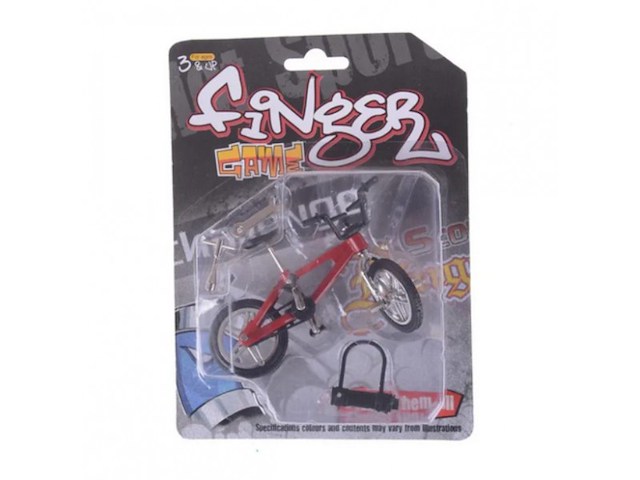 Finger game, BMX bicikl set, crveni