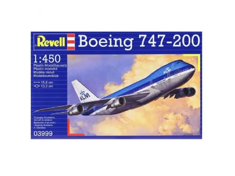 REVELL MAKETA BOEING 747-200 030