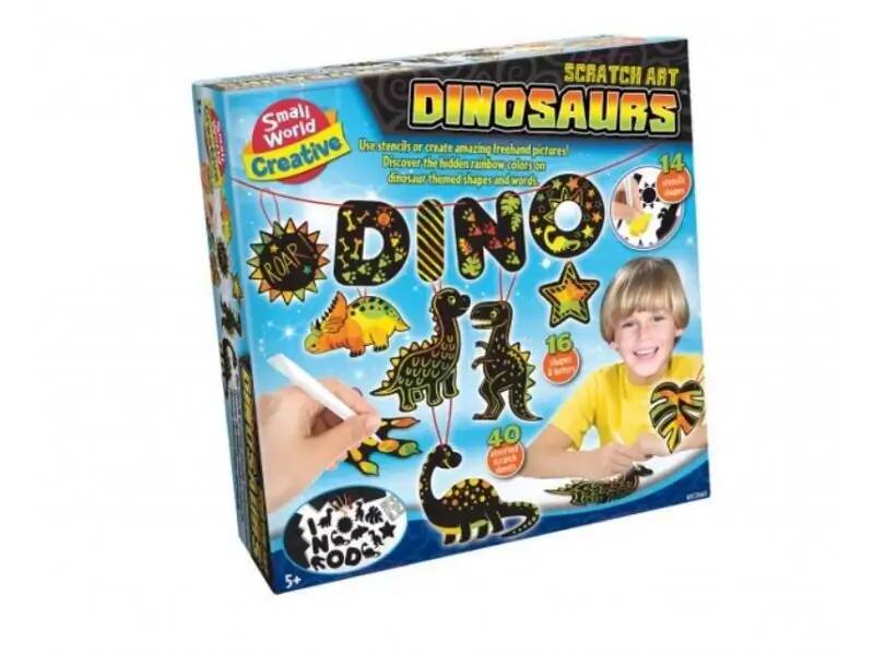 PERTINI KREATIVNI SET OGREBI SLIKU DINOSAURUSA (37264)