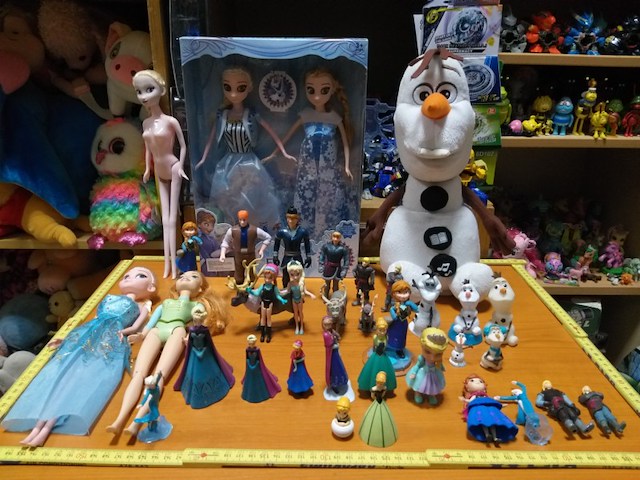 Frozen Zaleđeno Kraljevstvo - Elsa Ana Olaf i drugi lik
