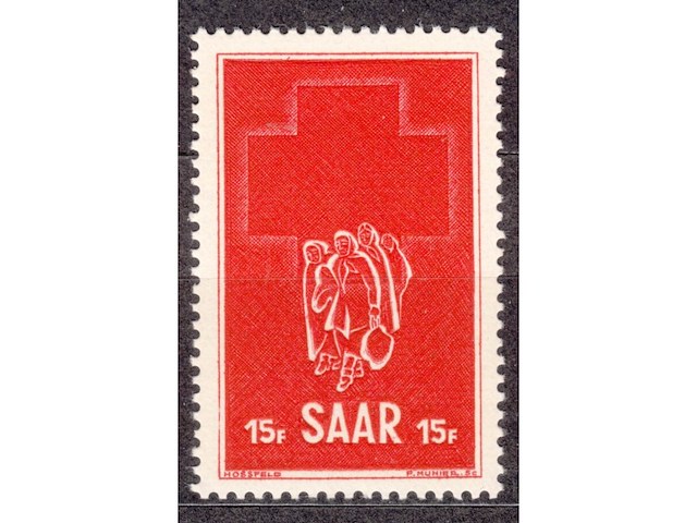 SAAR 1952 ** Crveni Krst