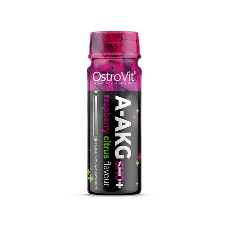 A-AKG SHOT 5000 Raspberry-Citrus (Arginin Alfa-Ketoglutarat) – 80 ml