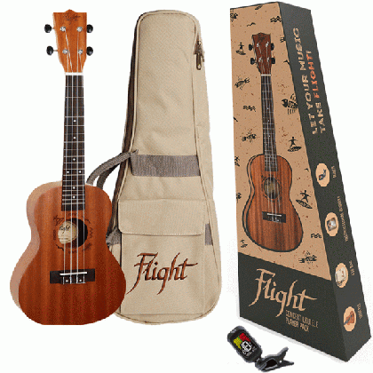 Music box
FLIGHT NUC310 SET CONCERT UKULELE paket