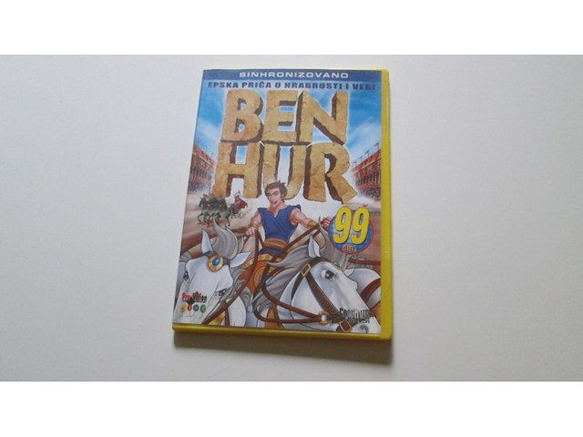 Ben Hur, animirani, sinhronizovano, DVD