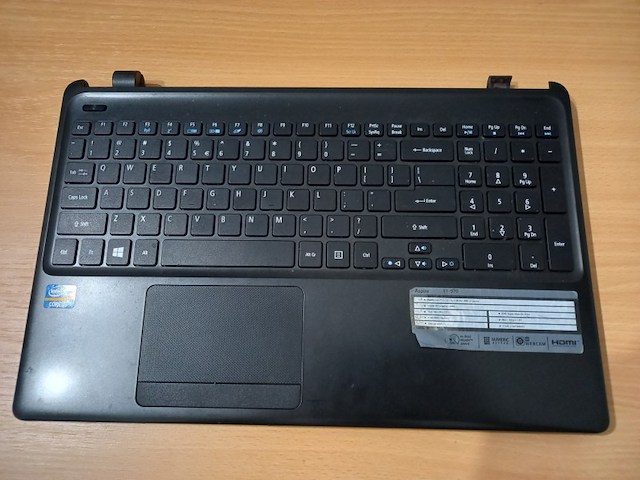 Kuciste sa palmrestom za laptop Acer Aspire E1-570