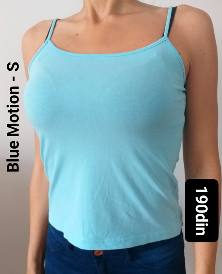 Blue Motion ženska majica na bretele S/36