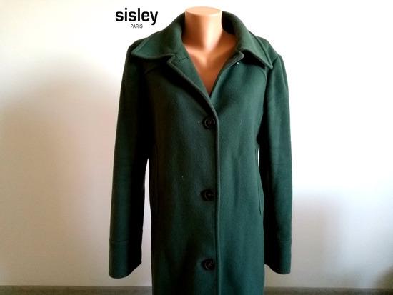 “Sisley” zeleni kaput, L