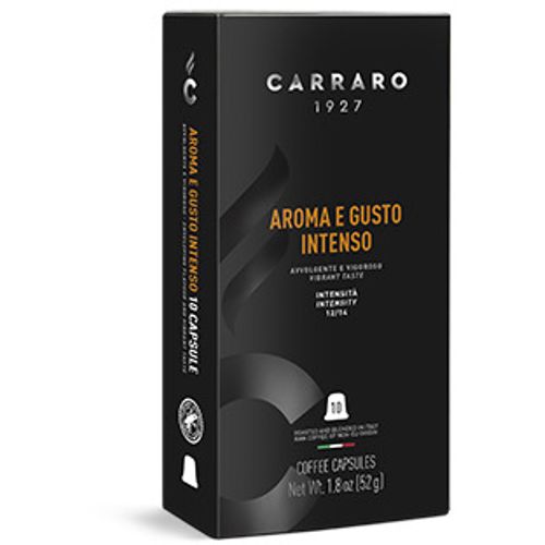 CARRARO AROMA E GUSTO INTENSO kapsule 5,2g x 10 compatible NESPRESSO