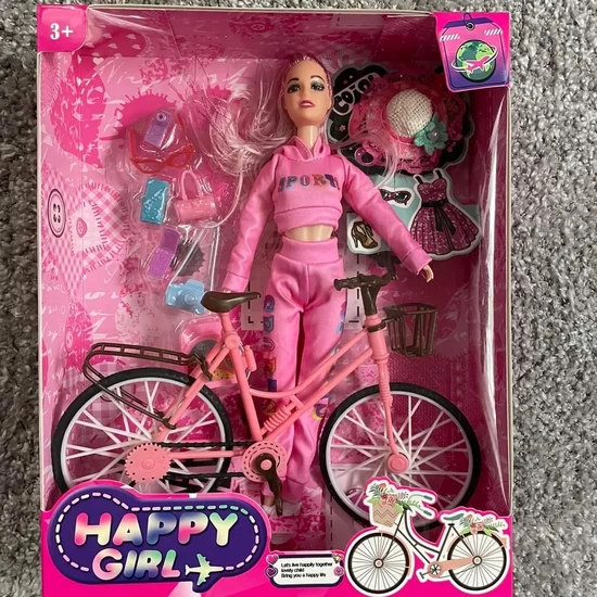 Barbika sa biciklom - novo