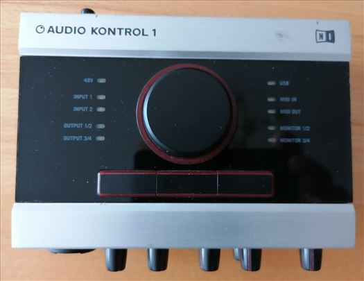 NI AUDIO KONTROL 1 audio interfejs, midi kontroler