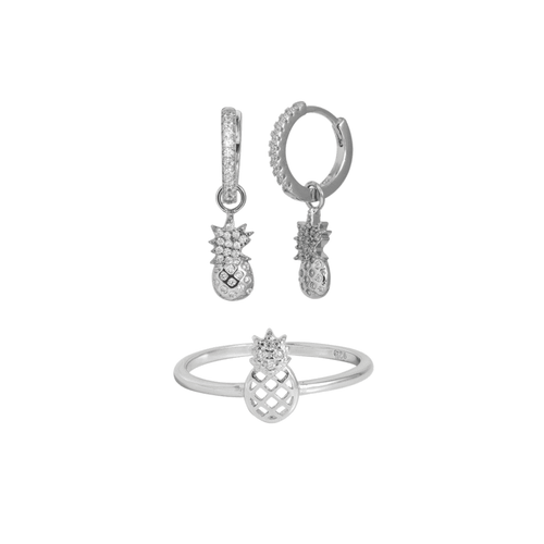 J&B Jewellery1010 Srebrni set