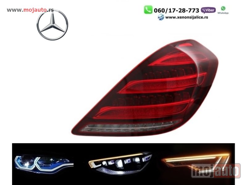 Staklo fara staklo za far mercedes s klasa w222 14-17