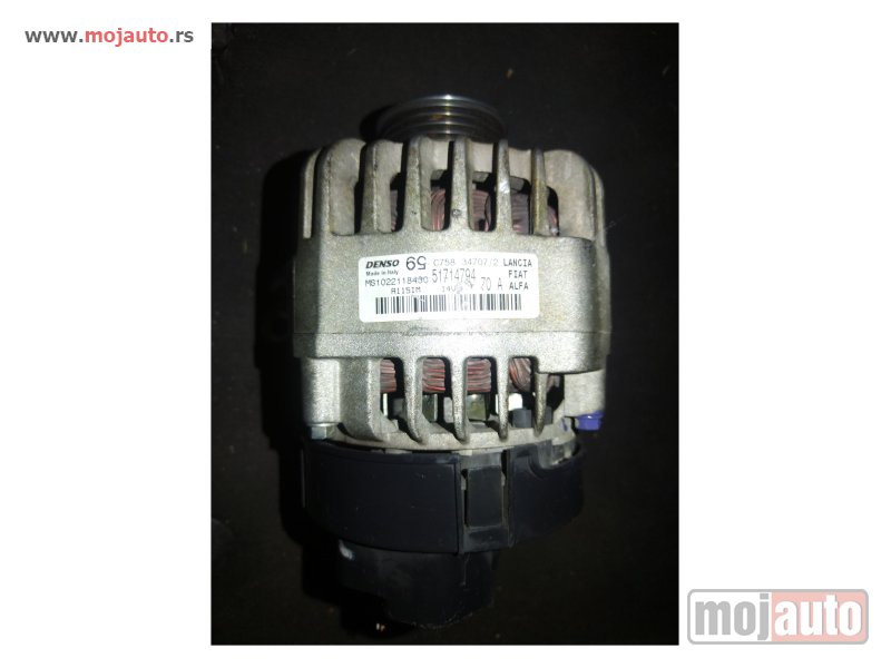 Alternator 70 ampera alfa, fiat, lancia