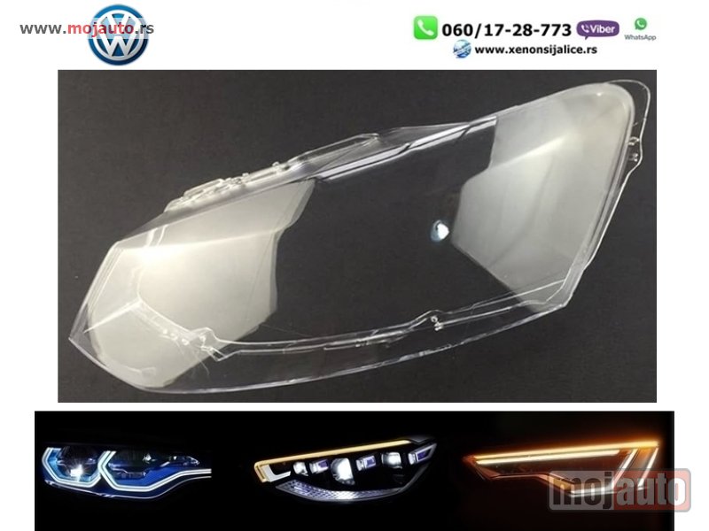 Staklo fara staklo za far vw polo 11-14