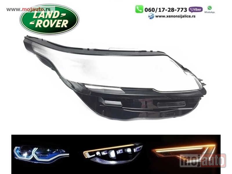 Staklo fara staklo za far land rover range rover velar 18-21
