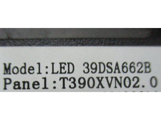 LED Panel 39` T390XVN02.0 za VOX – LED 39DSA662B