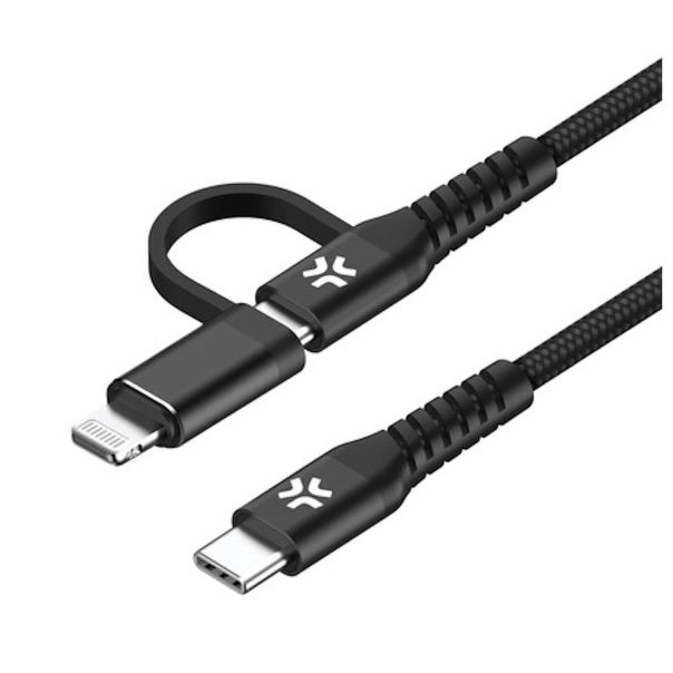 CELLY Kabl 2u1 USB-C & Lightning