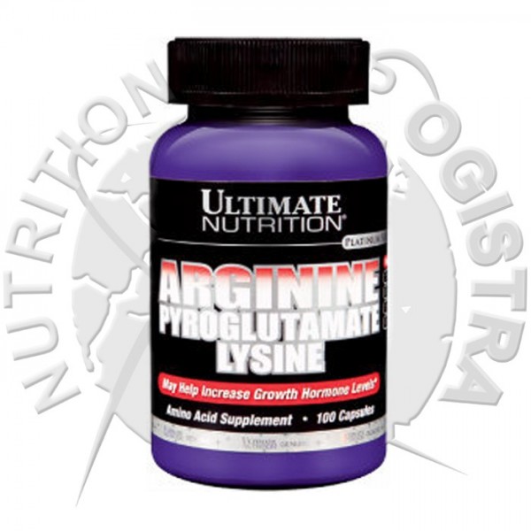 Ultimate Nutrition Arginine Pyroglutamate Lysine 100kapsula