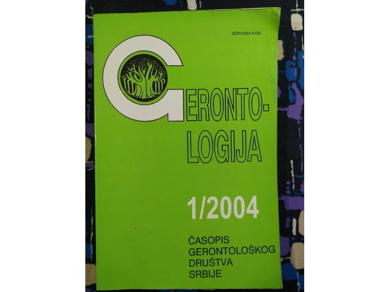 GERONTOLOGIJA 1/2004