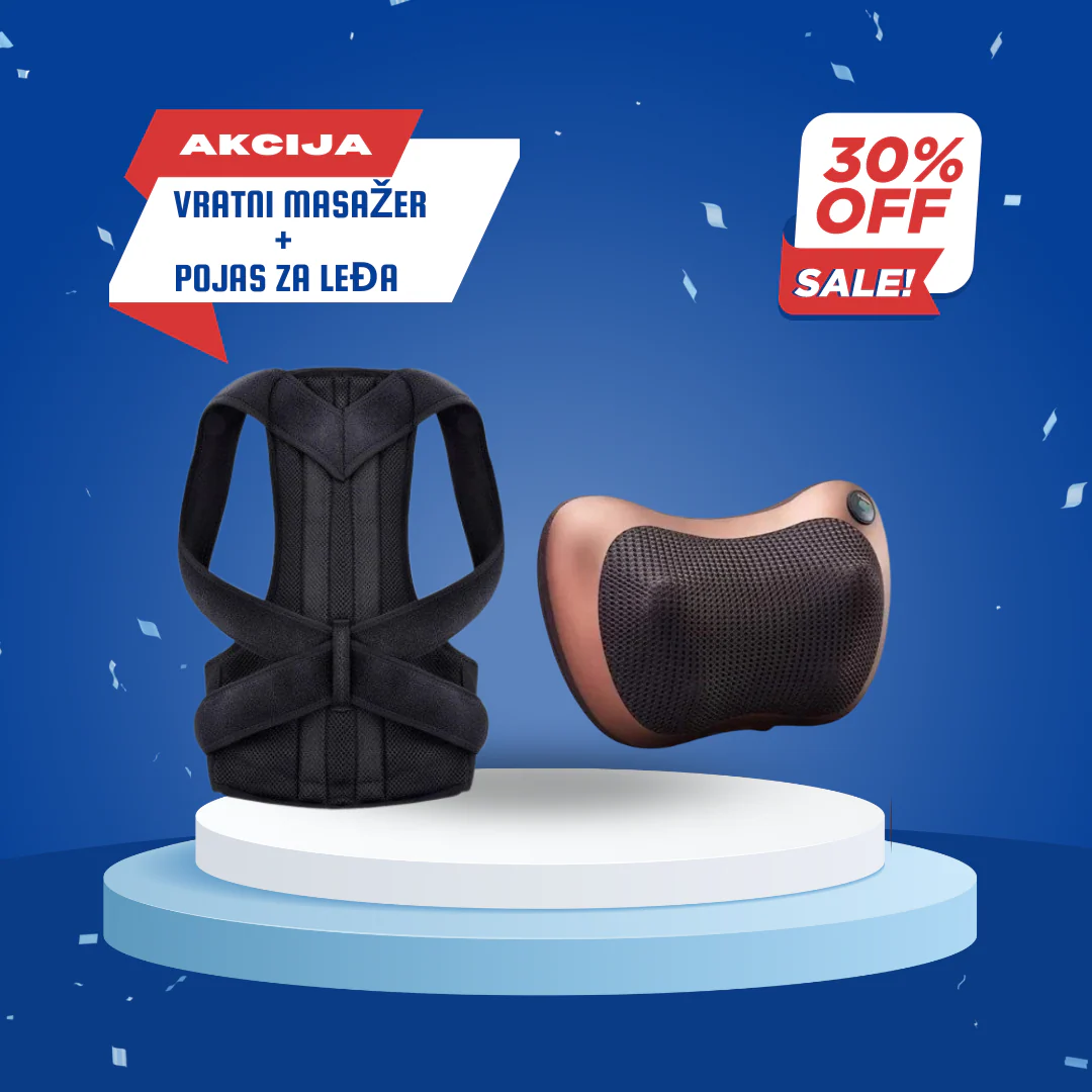Vratni Premium Masažer™ + Pojas Za Ledja™