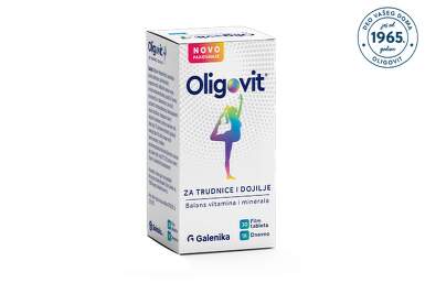 Oligovit za trudnice i dojilje, 30 film tableta