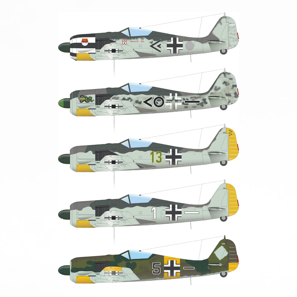 Model Kit Aircraft - 1:48 Fw 190A-5