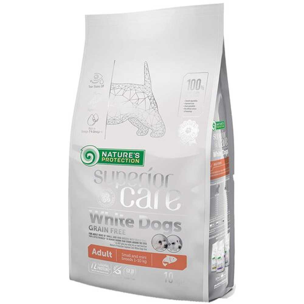 Nature's Protection Superior Care Adult hrana za bele pse - Losos 1.5kg