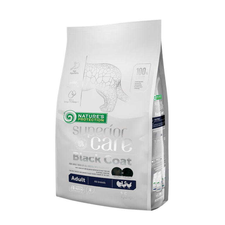 Nature's Protection Superior Care Adult hrana za crne pse 10kg