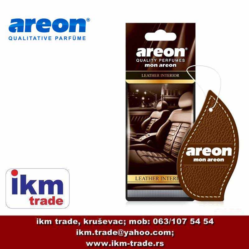 AREON MON LEATHER INTERIOR – mirisna jelkica – koža