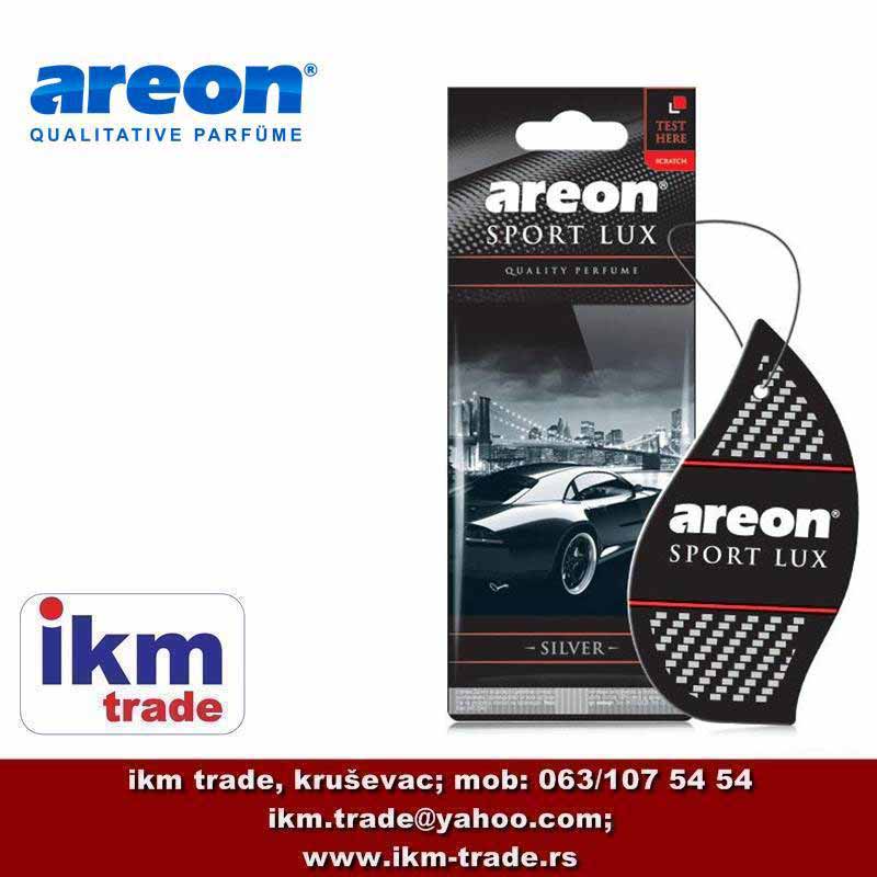 AREON SPORT LUX SILVER – mirisna jelkica